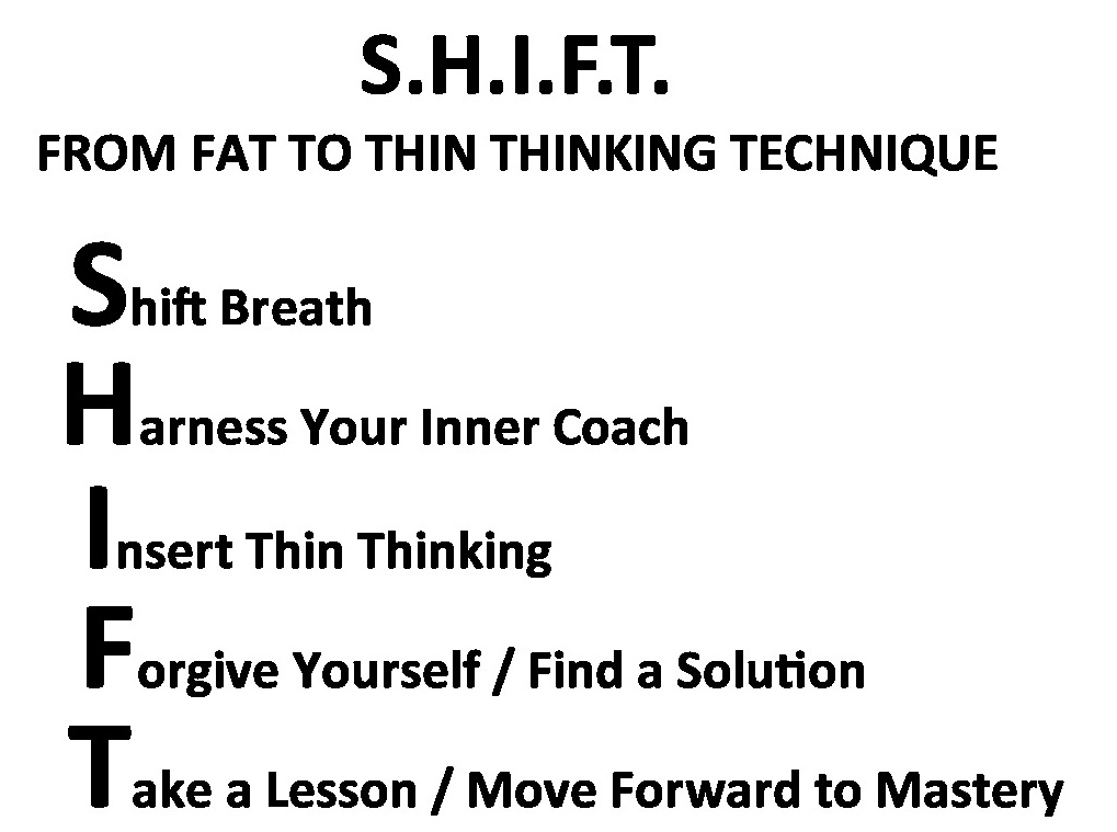 Day 12 – From Fat to thin thinking